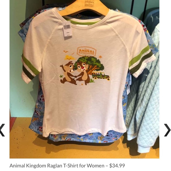 Disney | Tops | Walt Disney Parks Epcot Chip N Dale Animal Kingdom ...